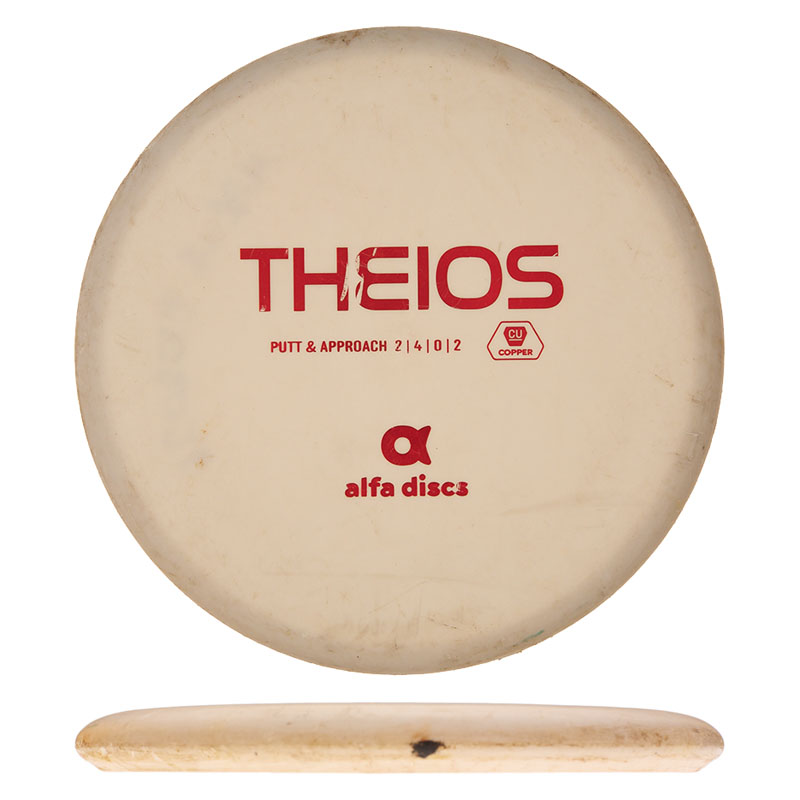 Copper Theios, White - WeAreDiscGolf.no